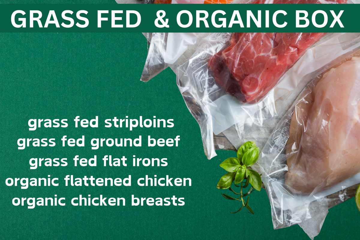 Mister Butcher Grass Fed & Organic Box