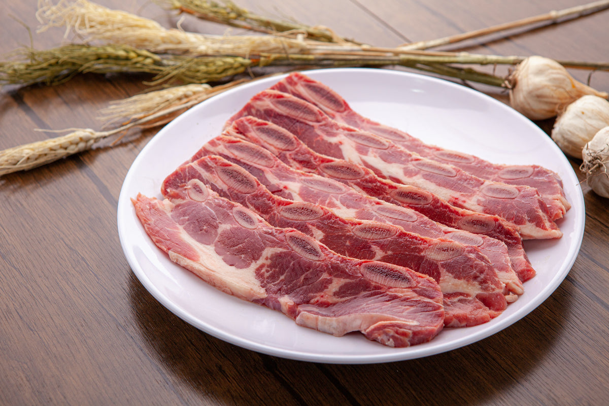 Korean Bone-In AAA Short Ribs | Miami-Style – Mister Butcher